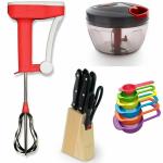 Buy ODD M EVEN Quick Handy Chopper, Blender, Cooking Spoon and Knife ...