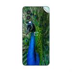 Buy GADGETSWRAP Printed Vinyl Skin Sticker for Oneplus Nord 2 - Peacock ...