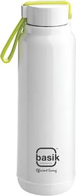 Buy Basik White Steel Sublime Insulated Water Bottle, 650 Ml Online at Best Prices in India ...