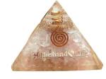 Buy Jet International Rose Quartz Pyramid Gemstone - 60 to 70 mm Online ...