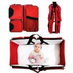Buy Babies Bloom Red Portable Baby Travel Crib Bag Baby Bassinet And ...
