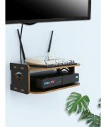 Buy Home Sparkle Straight Set Top Box Holder Floating Shelf Set top Box ...