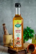 Buy Sattva Sesame Oil 1 ltr/Lakdi Ghani Sesame Oil/Wood Pressed Method ...