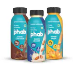 Buy Phab protein milkshake with 18g protein (pack of 6 x 200ml ...