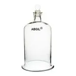 Buy ABGIL Glass Bell Jar With Stopper 25cm x 15cm (Height x Internal ...