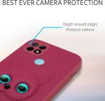 Buy MobileMantra Red Polycarbonate Back Cover For Redmi 9, Poco C31 ...