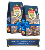 Buy Eatriite Assorted Nuts Mix (Trail Mix) 400g (200gx2) Online at Best Prices in India - JioMart.