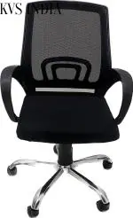 Buy KVS INDIA LIBRA Mid Back Sturdy Metal Base Nylon Revolving Mesh ...