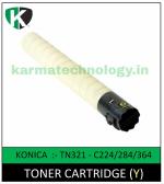 Buy KARMA KONICA MINOLTA TN321 for use in :- C224 C284 C364 YELLOW ...