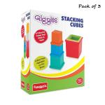 Buy Giggles Funskool Plastic Stacking Multicolored Cubes, Blocks With ...
