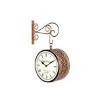 Buy Krishna Handicrafts Vintage Round Metal Double Sided Station ...