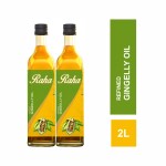 Buy RAHA Refined Gingelly oil/Seasame Oil 1litre Pet bottle - Pack of 2 ...