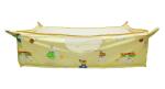 Buy Cuteably Yellow Square Soft Cloth Flat Bed Baby Swing Zoli Cradle ...