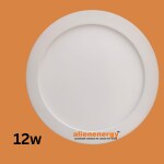 Buy Alienenergy Round Surface Panel AE PLS12 12Watt Recessed Ceiling Light Ceiling Lamp (White ...