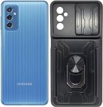 Buy CarryWrap Back Cover for Samsung Galaxy M52 5G (Black, Dual ...