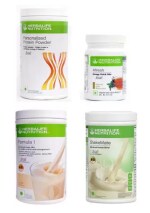 Buy Herbalife Nutrition Shake Vanilla + Afresh tulsi + Protein 400gm ...