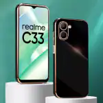 Buy MOZIKON 6D Chrome Back Cover Case For realme C33 Online at Best ...