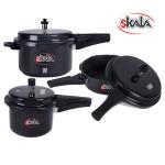 Buy Skala Hard Anodized Combo Pack Of 5 ltr Pressure Cooker + 2 ltr ...