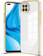 Buy Cloudza Oppo F17 Pro White Silicon 3D 360 Degree Protection Mobile ...