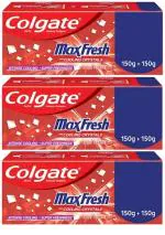 Buy Colgate Max Fresh Spicy Fresh Red Gel Toothpaste 900 g (300*3 ...