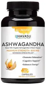 Buy TOO HARD Organic Ashwagandha Root with Black Pepper Capsules - 30ct ...