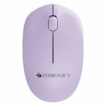 Buy ZEBRONICS CHEETAH Wireless Mouse-Purple Online at Best Prices in ...