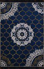 Buy NCS Dark Blue Velvet Carpet (155 cm, X 215 cm, Rectangle) Online at ...