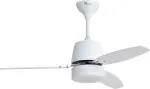 Buy Syska ESC-311YY-WH 3 Blades 1200 mm High Speed Ceiling Fans, White ...