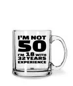 Buy Whats Your Kick 50th Birthday Celebration Quotes Printed Clear ...