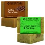 Buy Simply Vedic Pack of 2 Herbal Soap Bar Collection For Body, Hand ...