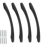 Buy Allied Stainless Steel Cabinet Handle No. 910 4 inch Black 96 MM ...