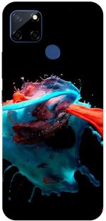 Buy GOLDALPHA Multicolor Plastic Back Cover For Realme C25 Online at ...