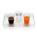 Buy UNICEPT Serving Tray Platter Rectangular Shape Plastic Trays for ...