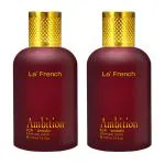 Buy La'French Ambition Perfume Combo Set For Women -100ml + 100ml ...
