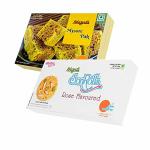 Buy Bhagats Heera Sweets Mysore Pak and Son Roll with Almonds and ...