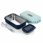Buy Wiaa Lunch Box for Kids 500 ml | Inner Stainless Steel Tiffin Box 2 ...