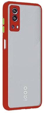 Buy Ragro Red Hard Back Care Cover For Vivo Iqoo Z3 Online at Best ...