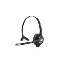 Buy Gbh Black, Grey Pu Metal Fox 11 Monaural Noise Cancellation Headset ...