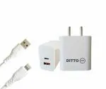 Buy Ditto Hub 25 W PD USB-LIGHTNING Mobile Charger with Detachable ...