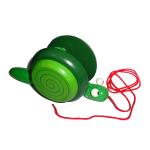 Buy NEDTERIC MEDIA Wooden Snail Pull Along Toy, Baby Early Walking Pull ...