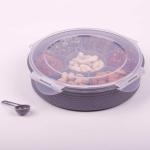 Buy YELLOCUT Plastic Round 7 Sections Multipurpose Masala Rangoli Dabba ...