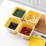 Buy DIKROCART Food Storage Containers Refrigerator space Saver ...