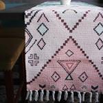 Buy PEACE WAYZ Handmade table runner and placemats for 6 seater dining ...