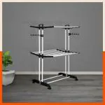 Buy Bathla Mobidry Terra 2 Level Steel Modular Cloth Drying Stand ...