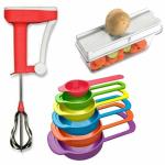 Buy ODD M EVEN Power Free Slicer, Whisk and Scooper Kitchen Tool Set ...