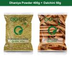 Buy Goshudh Dalchini sabut 50gm & Dhaniya Powder 400gm Combo Pack 450g ...