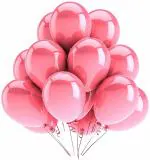 Buy Crackles Pink Metallic Balloons For Happy Birthday Decorations ...