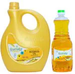 Buy Tirumalla Physically Refined Rice Bran Oil - 6 Liter, Combo Pack of 5 Liter Jar & 1 liter ...