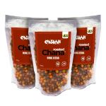 Buy Chaskaah Hing Jeera Chana 600g (200gx3) by JK | Bhuna Chana | Roasted Masala Chickpeas ...