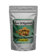 Buy Vale Of Kashmir Walnut Kernels Brown Half 500 Grams Vacuum Packed, Kashmiri Akhrot Giri ...